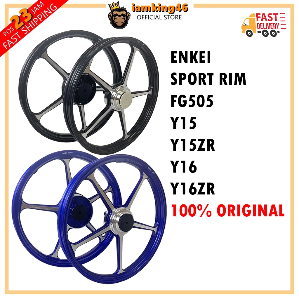 SPORT RIM FG 505 Y15 Y15ZR YSUKU Y16 Y16ZR FG505 ENKEI FORGED ALLOY CNC 160/160 X 17 FREE T ...