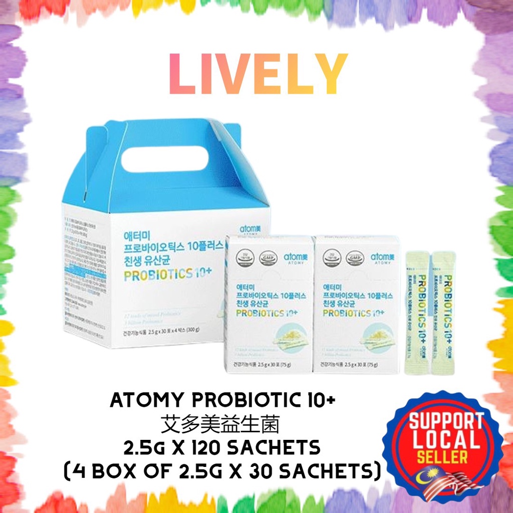 [READY STOCK MALAYSIA] Atomy Probiotics 10+ Plus 艾多美益生菌 马来西亚现货 | Shopee ...