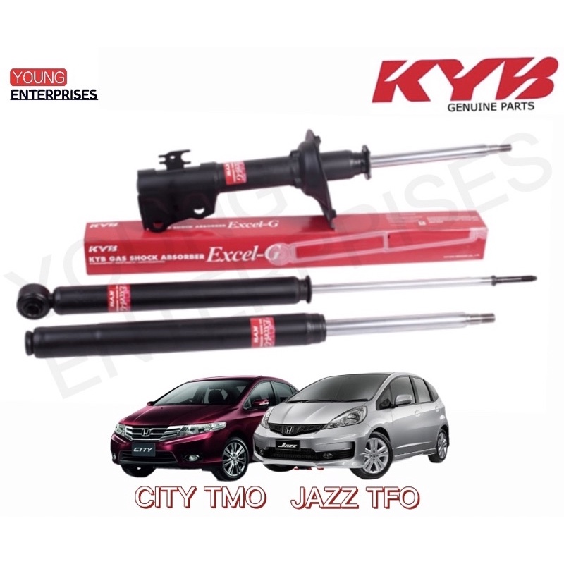 HONDA CITY TMO JAZZ TFO KYB SHOCK ABSORBER FRONT & REAR / FRT & RR ABS ...