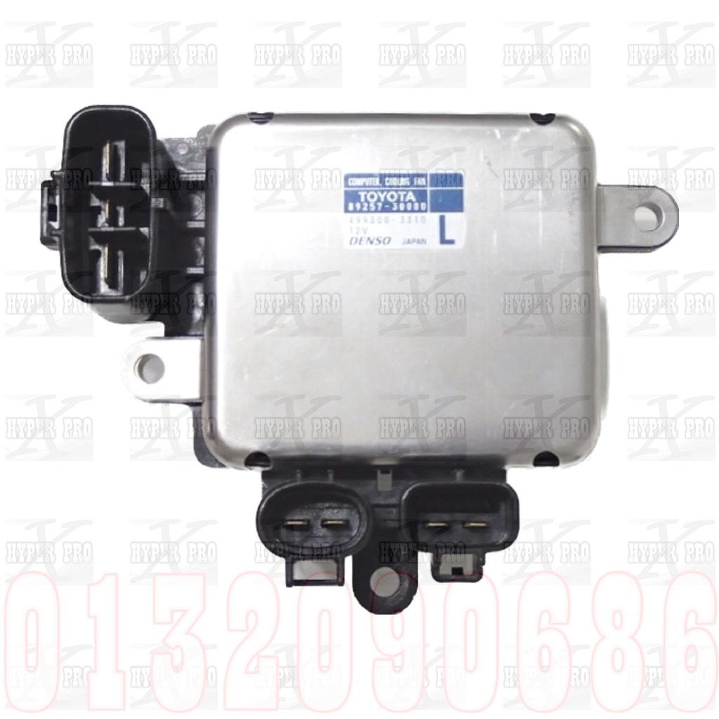 Toyota Lexus Computer Cooling Fan Control Module ECU (Denso 499300-3310 ...