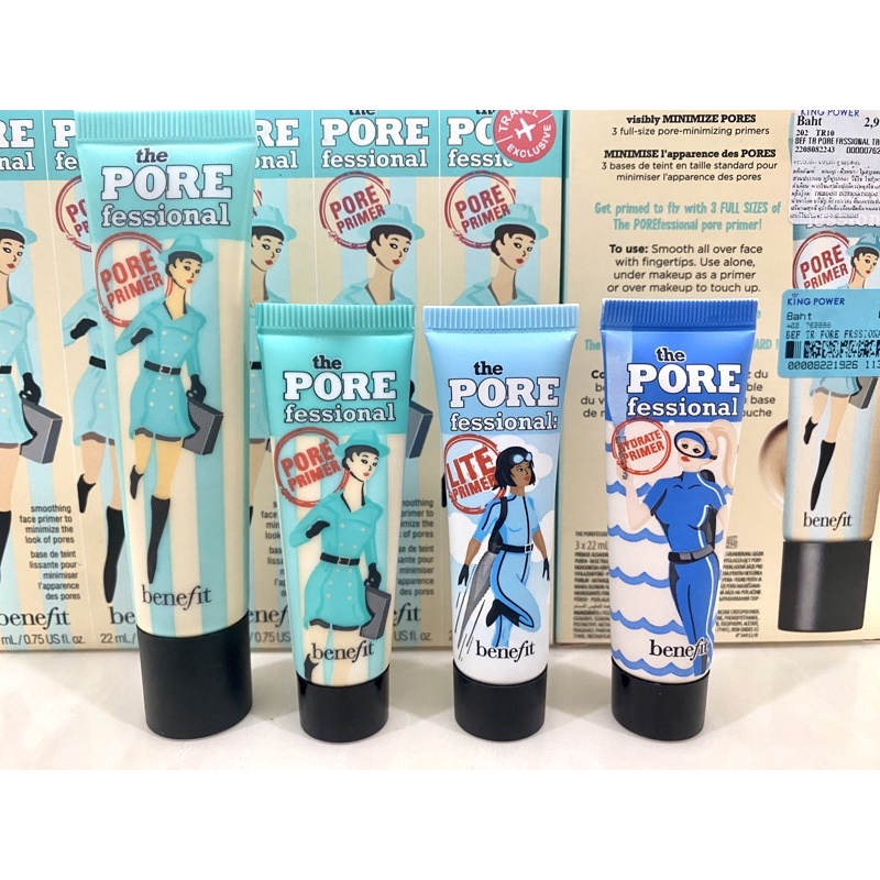 Authentic %King Power!!Benefit The Pore Fessional Primer 7.5ml And 22 ...