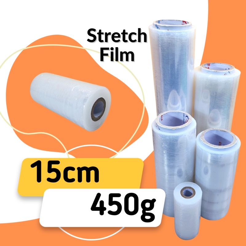 (15CM) Wrapping Stretch Film Clear / Wrapper / Wrapping Film / Plastic ...