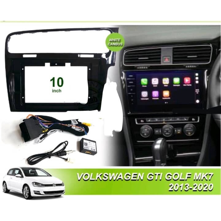 Volkswagen Golf Gti Mk7 Sharan Android Player + Casing + Reverse Camera ...