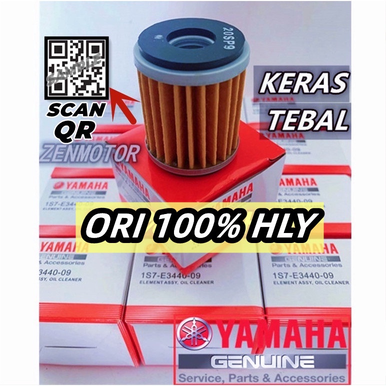 100% ORIGINAL OIL FILTER YAMAHA OIL FILTER LC135 Y15ZR Y16ZR Y16 SRL115 ...