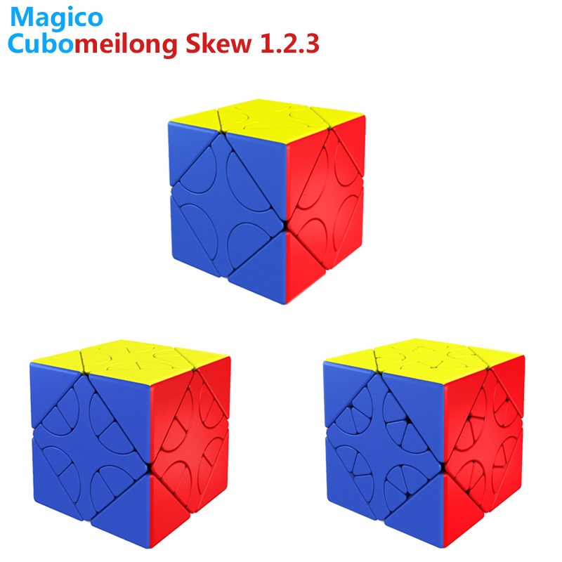 [Picube] Moyu Hunyuan Skewb Oblique Turning 1 2 3 Neo Cubes Magic Speed ...