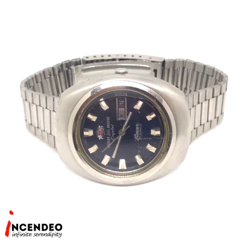 Vintage Japan Orient Deluxe AAA Crystal Racer Automatic Watch | Shopee ...