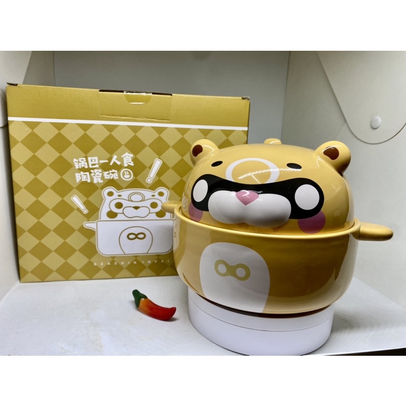 100% Original Mihoyo Genshin Impact Xiang Ling GUO BA CERAMIC BOWL ...