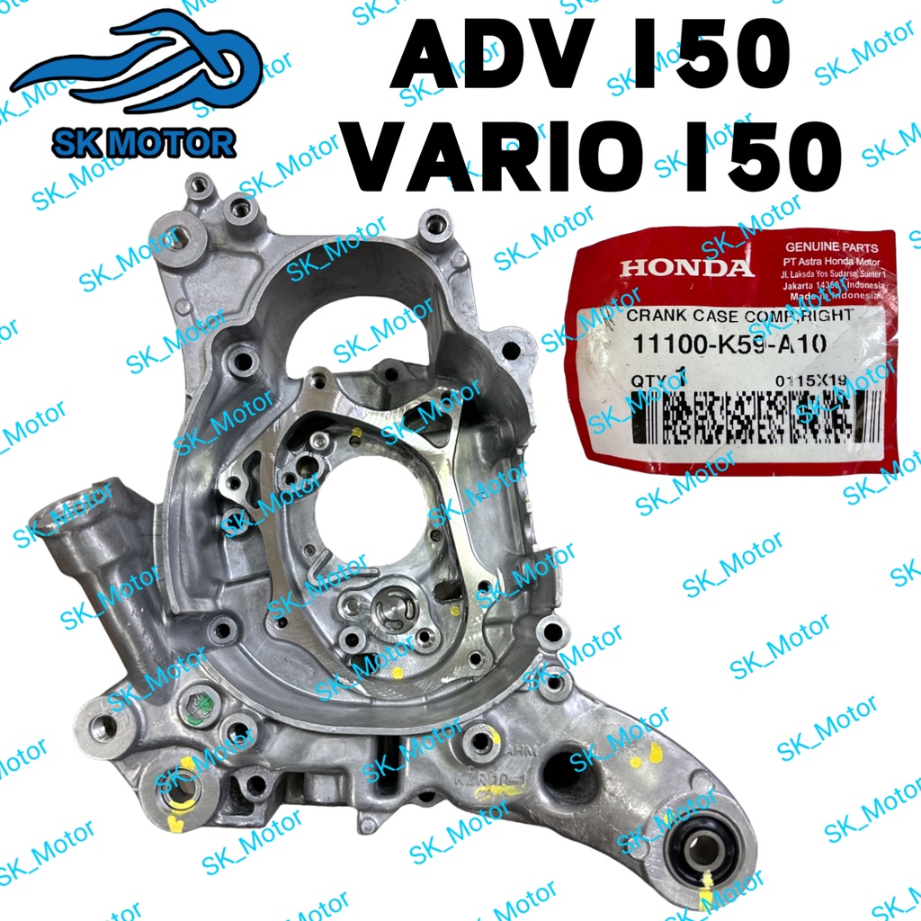 Honda PCX 150 V1 V2 V3 VARIO 125 ADV Original Crankcase Left Right ...