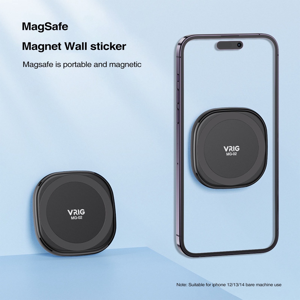 VRIG MG-02 Magsafe Strong Pasting Magnetic Phone Holder for IPhone 14 ...