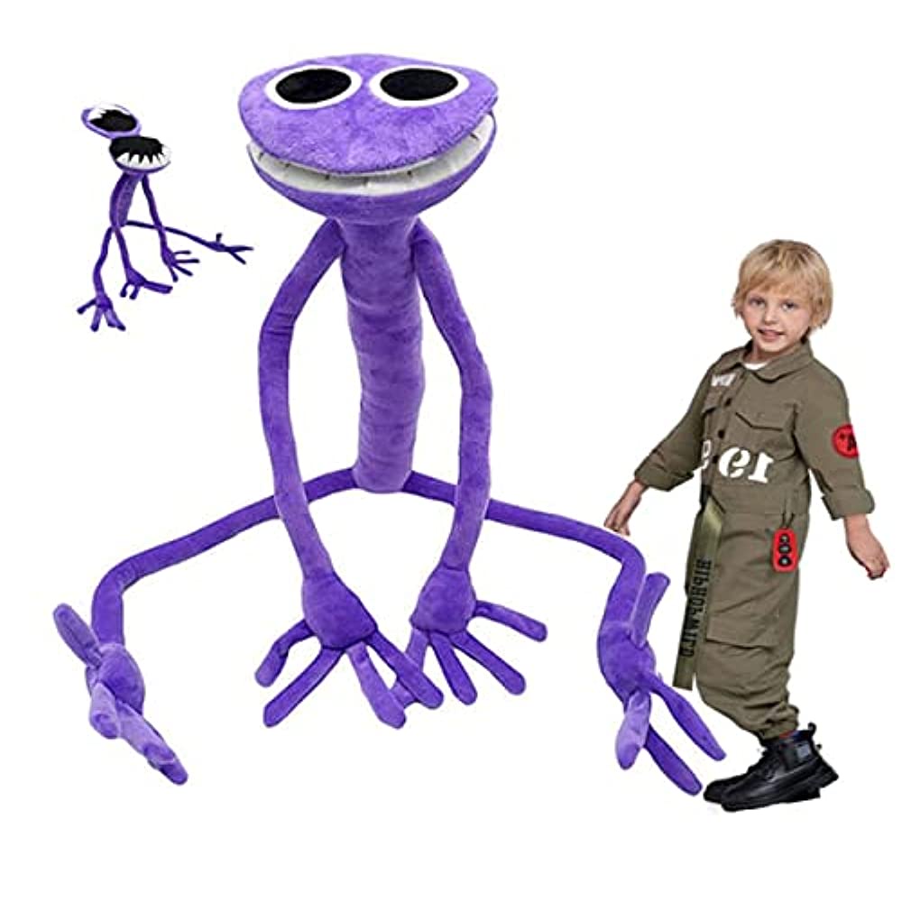 80cm Rainbow Friends Purple Plush Roblox Rainbow Friends Plush Toys ...
