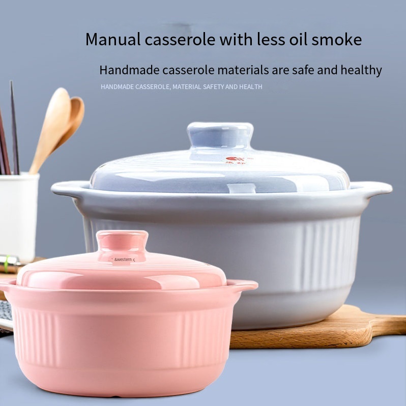 Claypot / Ceramic Casserole Clay Pot / High Temperature Resistant ...