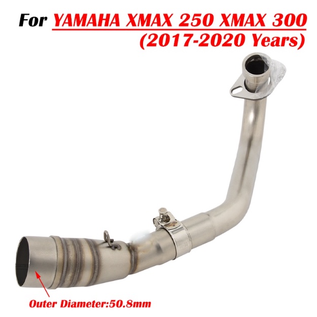 Yamaha XMAX 250 X-MAX 250 Motorcycle Exhaust Modified Manifold Piping ...