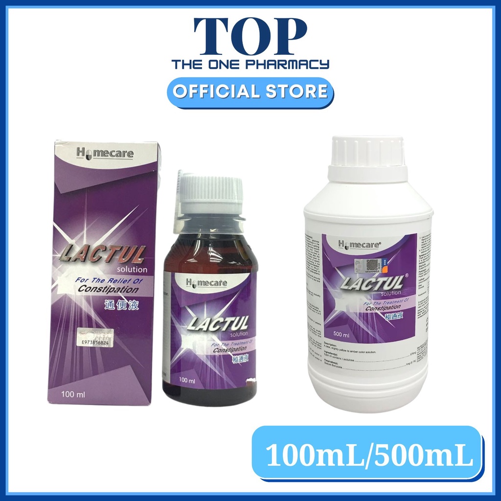 Lactul Solution 100ml/500ml (Relief Constipation) | Shopee Malaysia