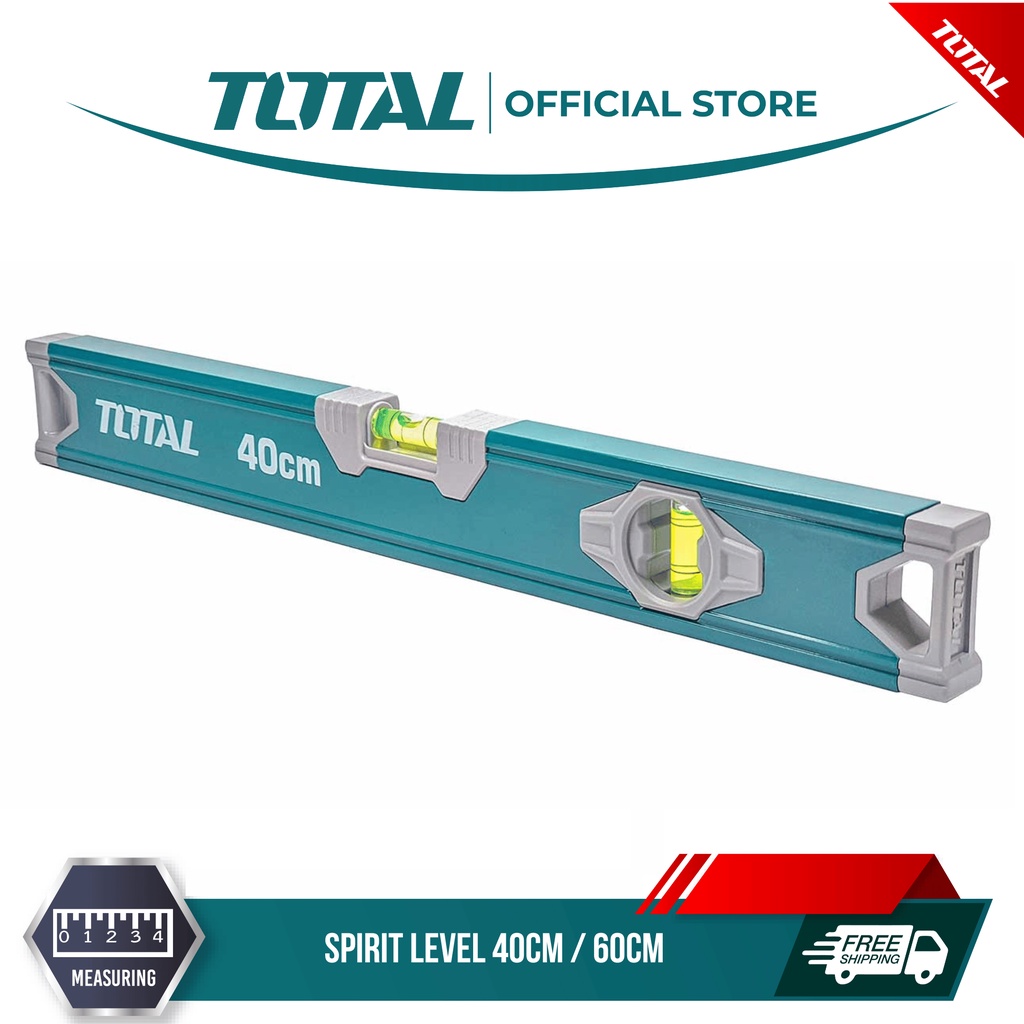 Total Spirit Level (40cm / 60cm) TMT24036 / TMT26036 | Shopee Malaysia