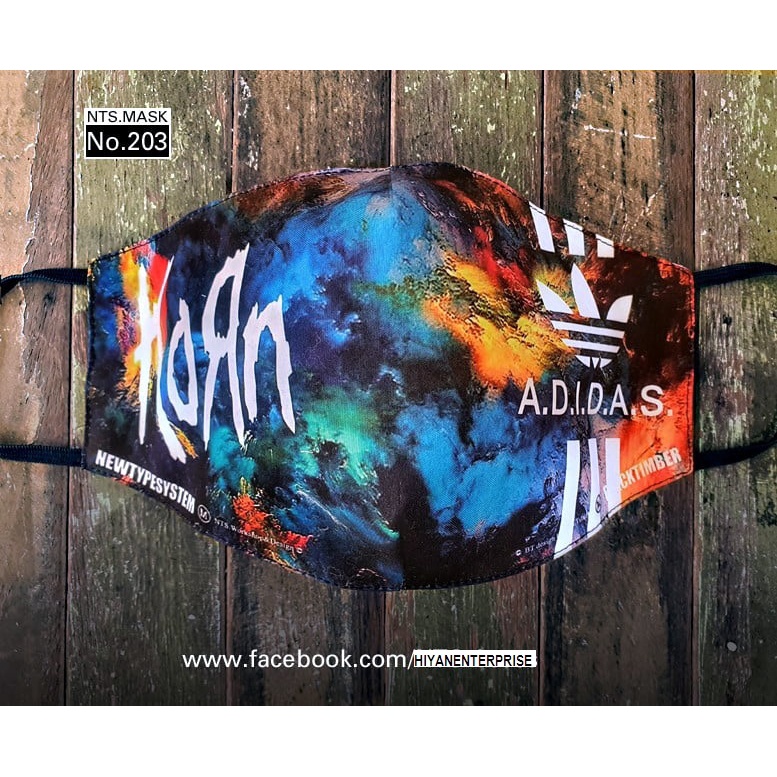 FM203 NTS KORN HEAVY METAL ROCK BAND 3 STRIPES SPECIAL EDITION NEW TYPE ...