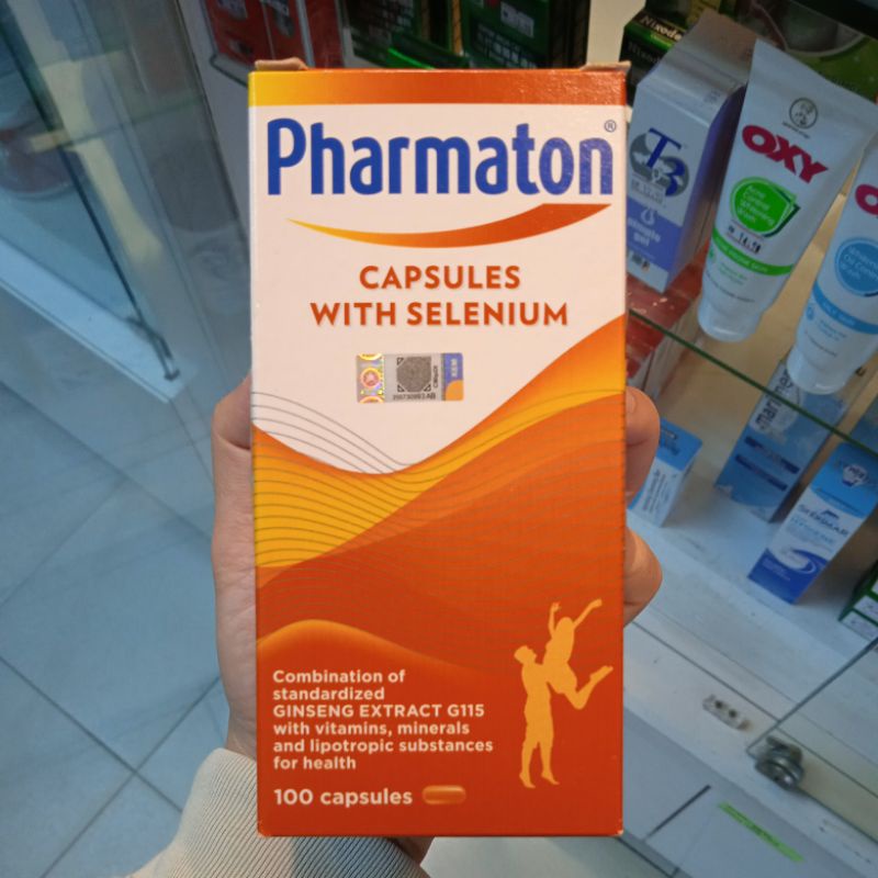 PHARMATON CAPSULE WITH SELENIUM 100'S [EXP: 08/2024] | Shopee Malaysia