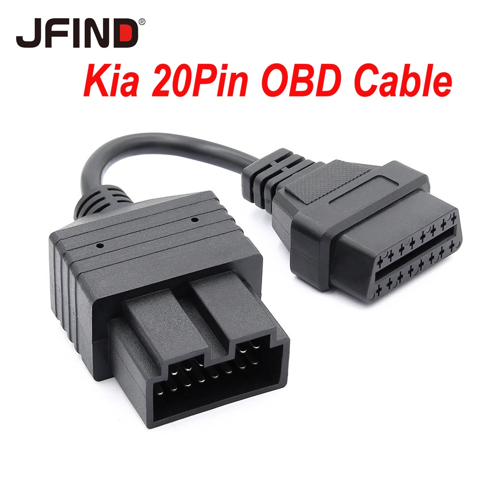 ELM327 OBD 2 Cable For KIA 20 Pin To 16 Pin OBD2 OBD Diagnostic Tool ...