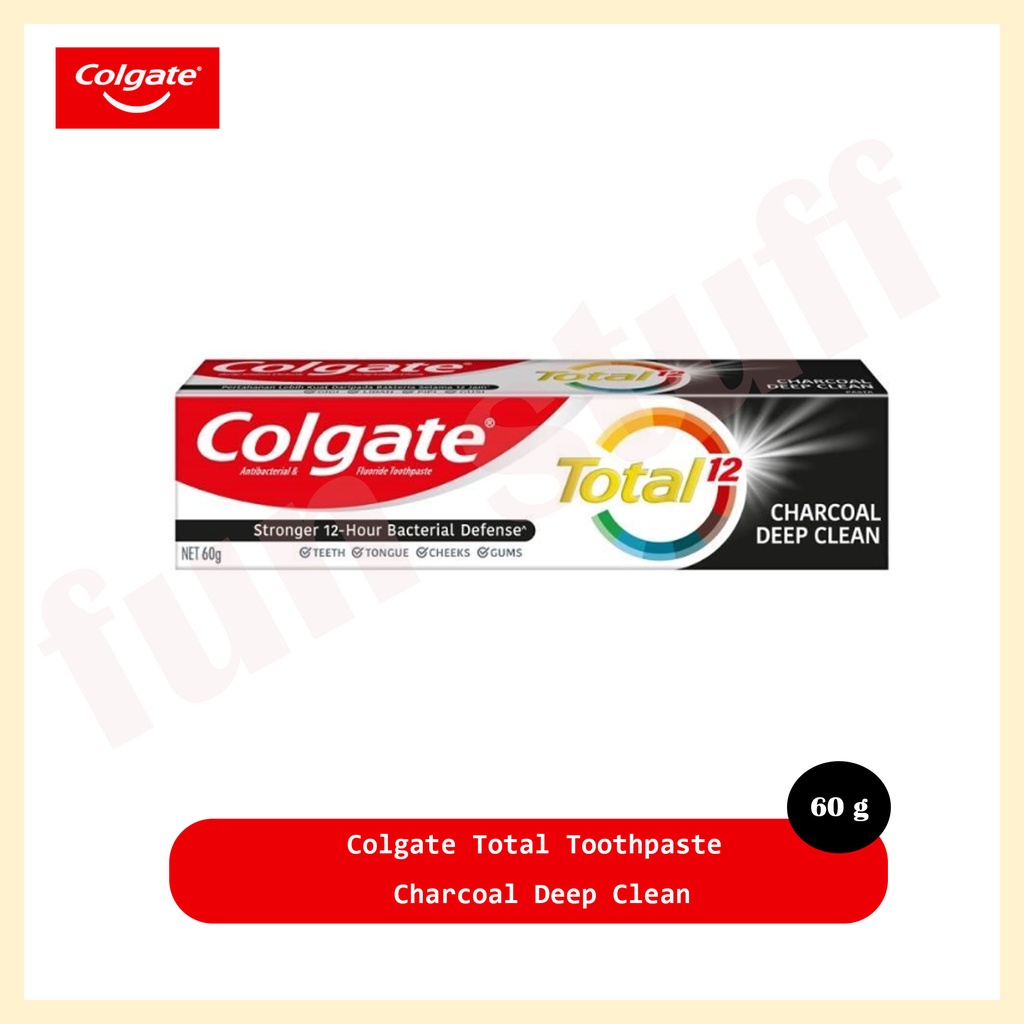 COLGATE Total Charcoal Deep Clean Toothpaste (60g) | Shopee Malaysia