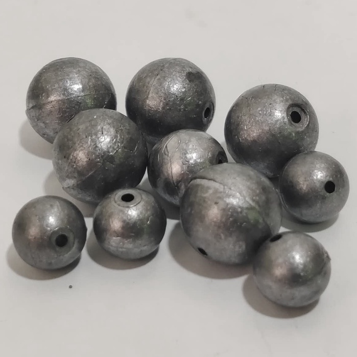 ROUND SINKER BATU LADUNG PANCING BULAT RS | Shopee Malaysia