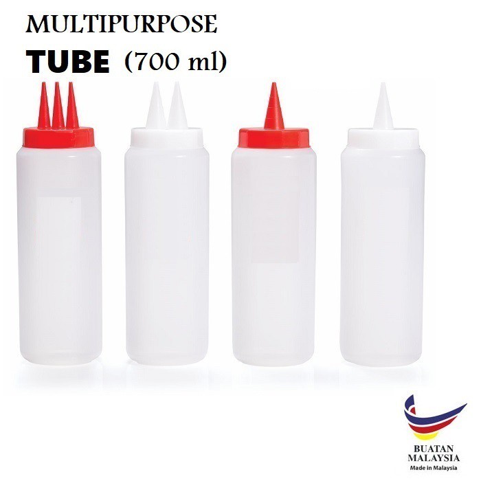 [ Local Ready Stocks ] 700ml Multipurpose Sauce Sos Botol Bottle ...