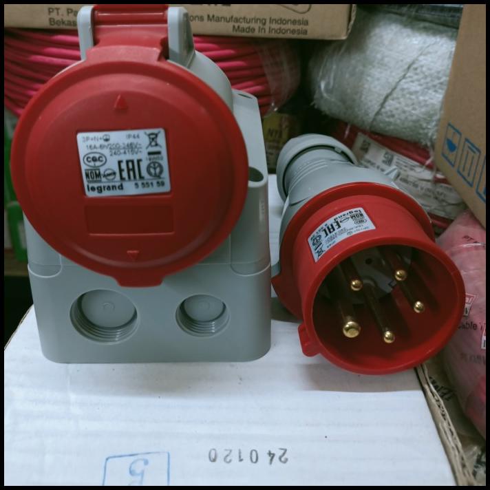 Surface Mounting 5Pin 3P+N+E 16A Legrand Socket Ip44 | Shopee Malaysia