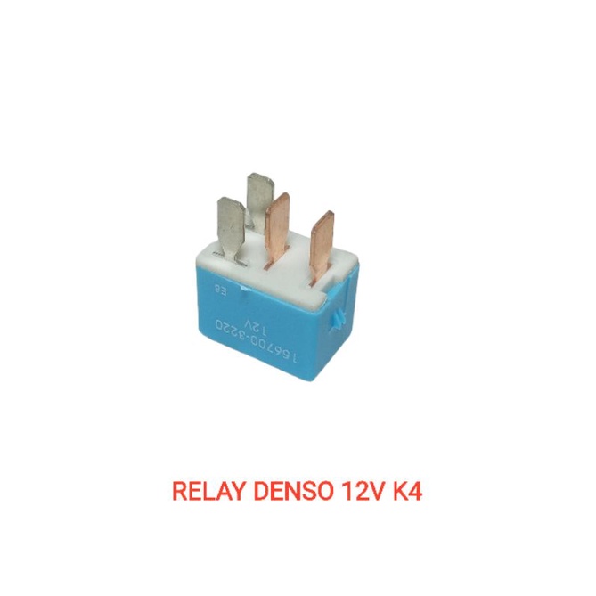 Denso Relay 4 feet Reley Blue 12V Made in Japan | Shopee Malaysia