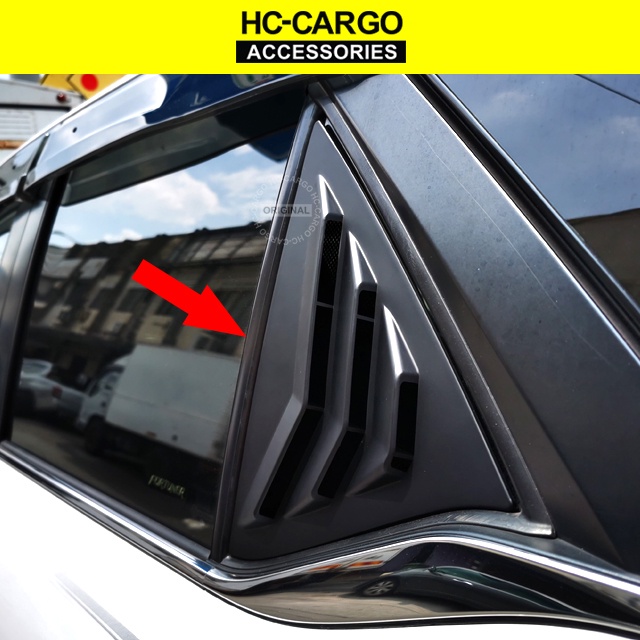 HC CARGO Toyota Fortuner 2015 - 2022 Side Mustang Louver Window Cover ...