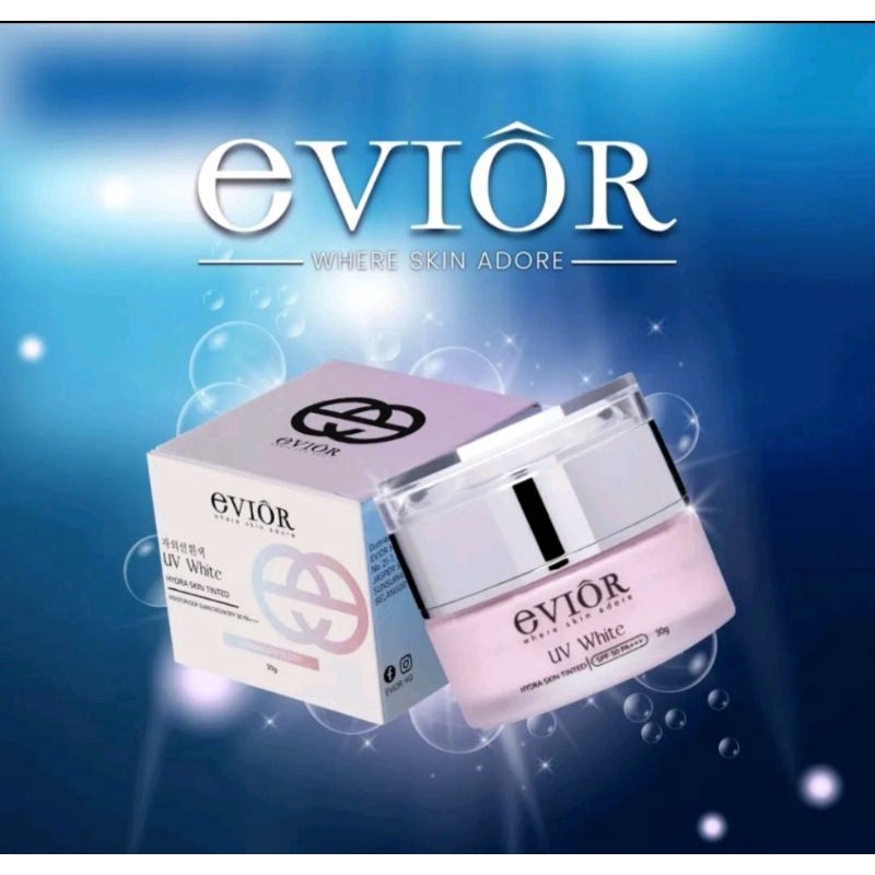 EVIOR UV White Original HQ 🔥 Kulit Putih Gebu Bebas Jerawat Dan Jeragat ...