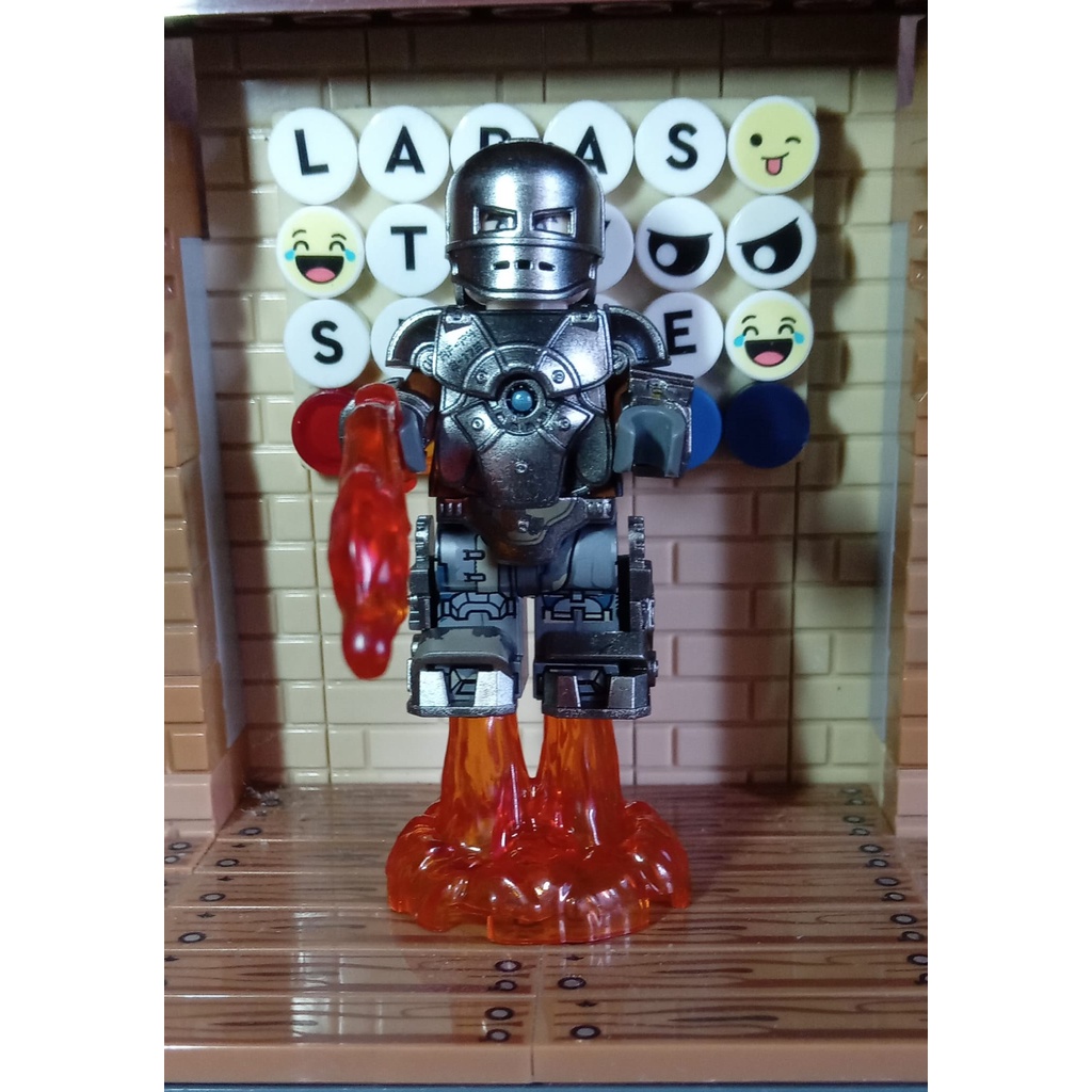 Iron Man Mark 1 building block toys minifigure | Shopee Malaysia