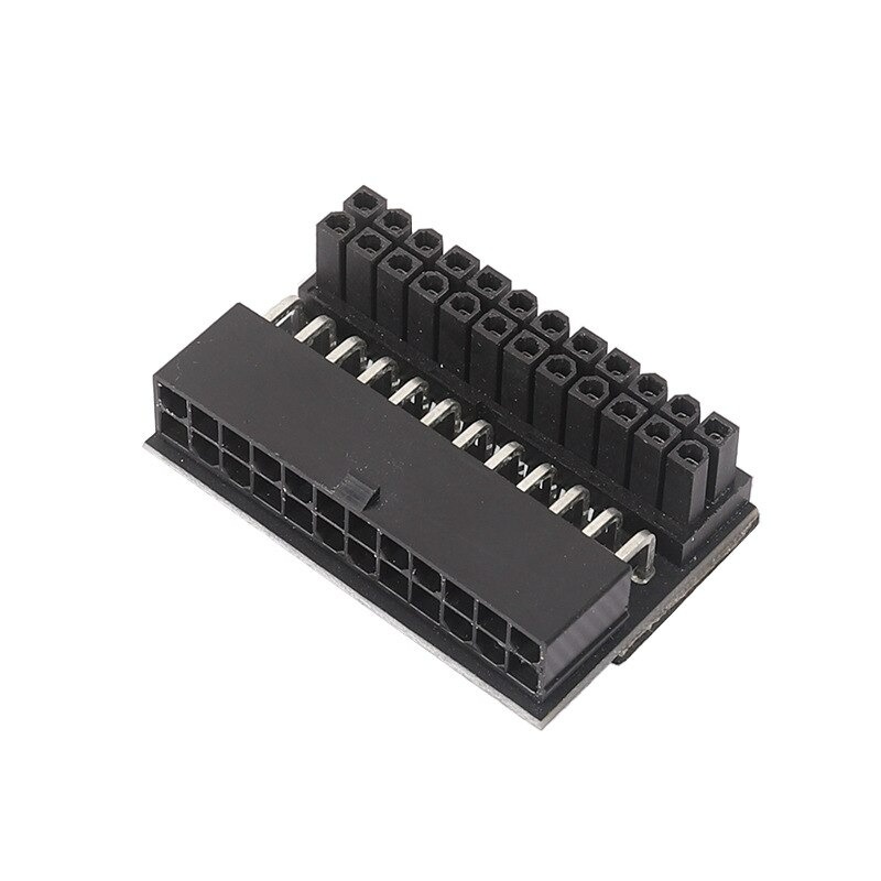 Adapter ATX 24Pin 90 Degree Power Plug Motherboard PSU L Connector ...