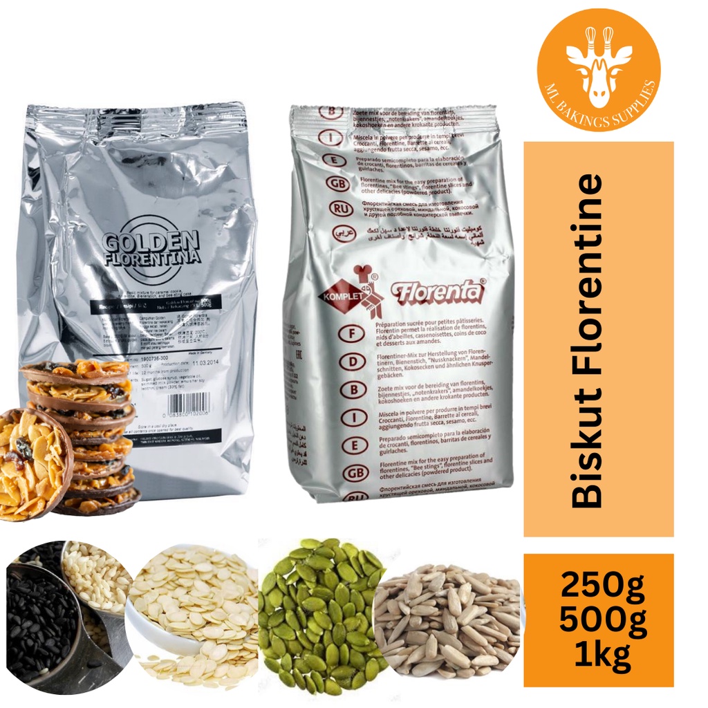 [READY STOCK] Golden Florentina Powder 500g Tepung Florentine 麦芽粉 ...
