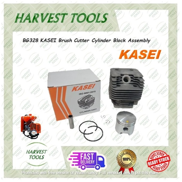 [ READY STOCK ] BG328 KASEI Backpack Brush Cutter Cylinder Block Assy ...