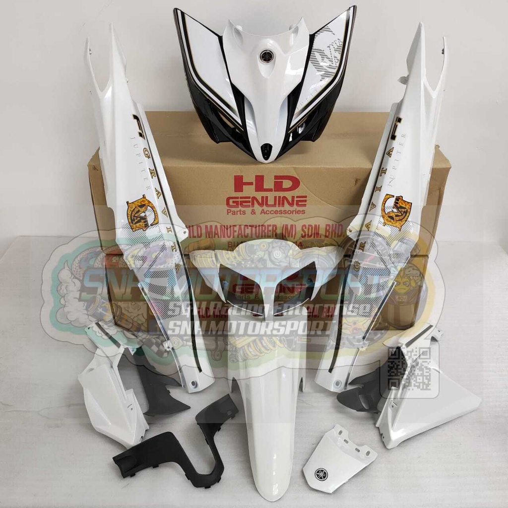 HLD RACING COVER SET WITH STICKER JUPITER GRAVITA 2014 (22) SRL115 ...