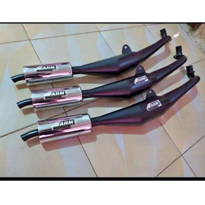 HITAM Yamaha FIZ R STANDARD RACING RACING EXHAUST BLACK SLENCER CROUM ...