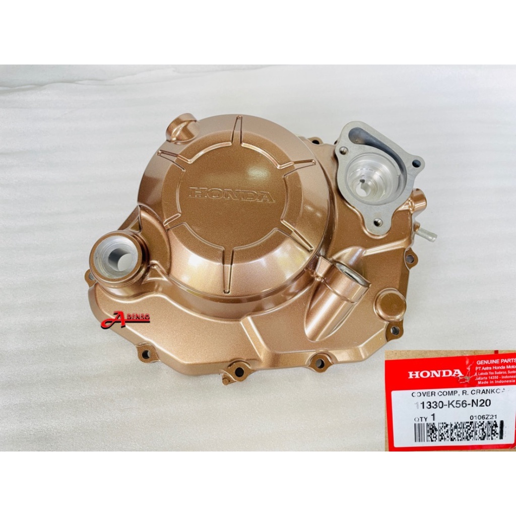 RS150 RS 150 SONIC CRANKCASE RIGHT CASING GOLD 11330-K56-N20 ...