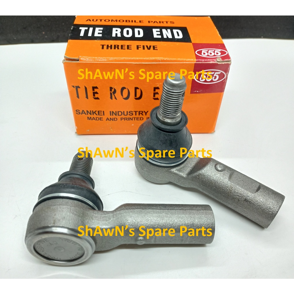 (2pcs) 555 JAPAN Tie Rod End Set Toyota Hilux KUN25 KUN26 04-15 / Fortuner KUN50 TGN51 05-15 SE ...