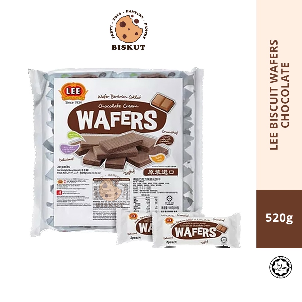 Lee Biscuit wafers CHOCOLATE /STRAWBERRY /LEMON cream wafers ( 20pack x ...