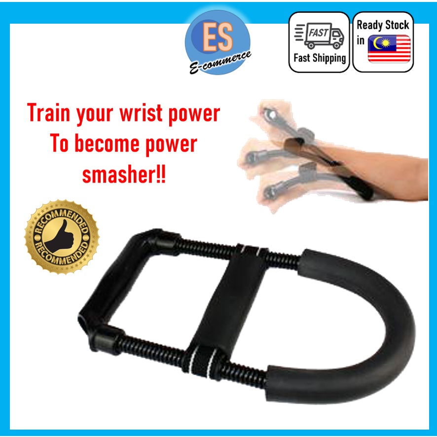 Spring Wrist Hand Forearm Power Grip Muscle Strength Exerciser GYM ...