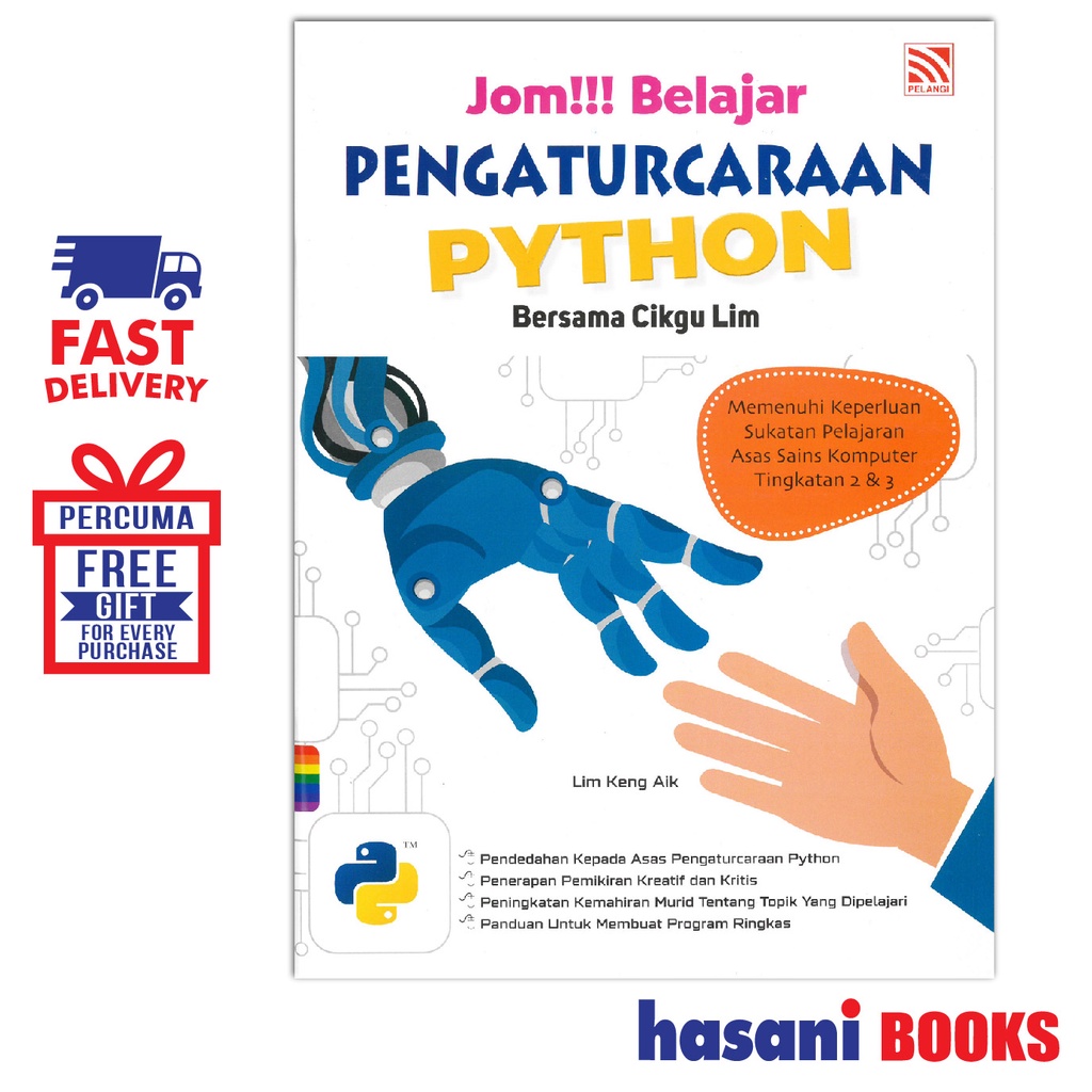 Hasani Pelangi Jom Belajar Pengaturcaraan Python Asas Sains Komputer ...