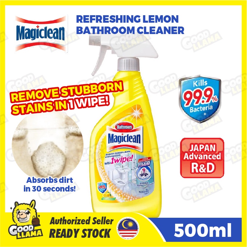 MAGICLEAN Bathroom Cleaner Pencuci Bilik Air Tandas Kotoran Degil 500ml by Kao | Shopee Malaysia