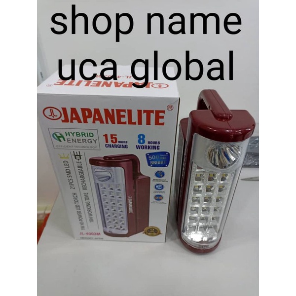 ORIGINAL MADE IN JAPAN EMERGENCY LIGHT (2 YEAR'S WARRANTY) | Shopee ...