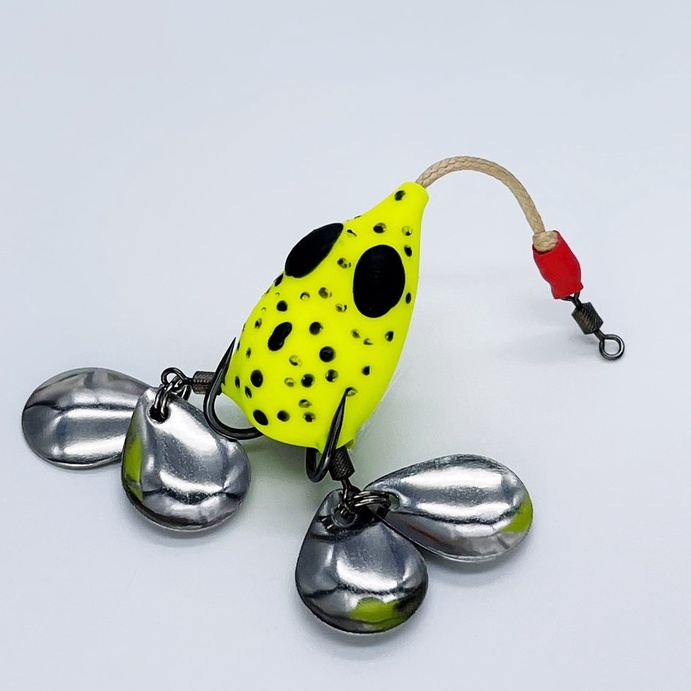 Sawa-D S8 Turbo / ET Soft Frog 4 Blade - Made in Thailand Soft Rubber ...