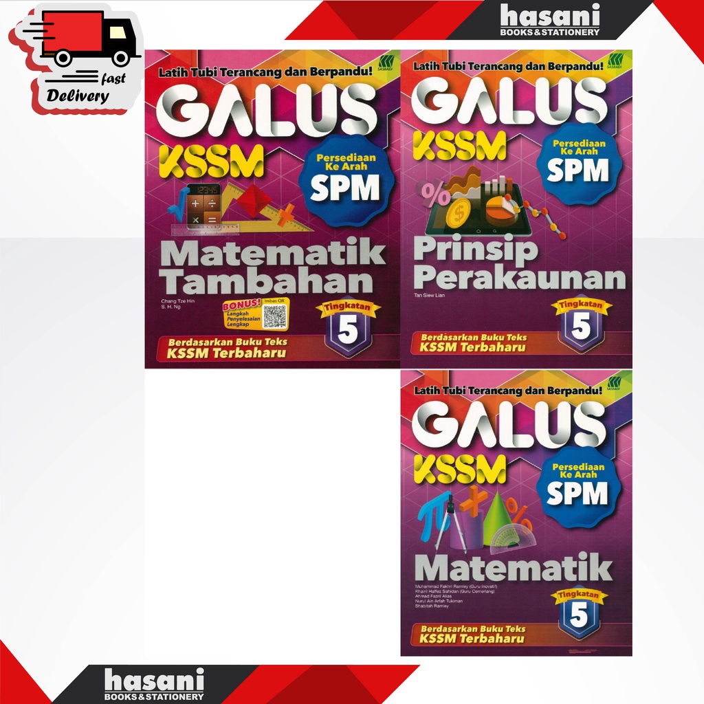 SASBADI GALUS KSSM PERSEDIAAN KE ARAH SPM TINGKATAN 5 | Shopee Malaysia