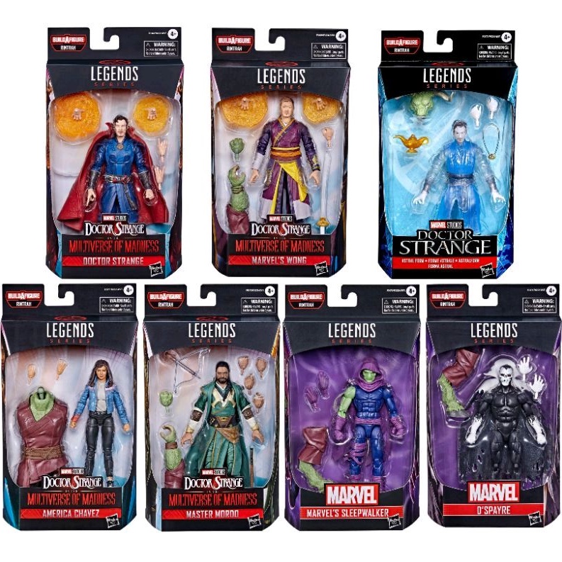 Marvel Legends Iron Man Thor Doctor Strange In The Multiverse of ...