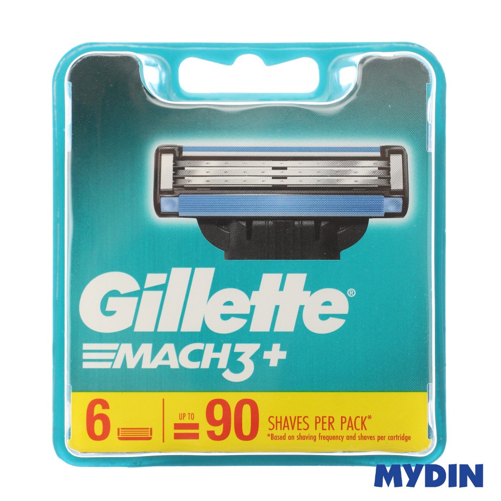 Gillete Mach 3+ Blade Cartridge Refill (6s) | Shopee Malaysia