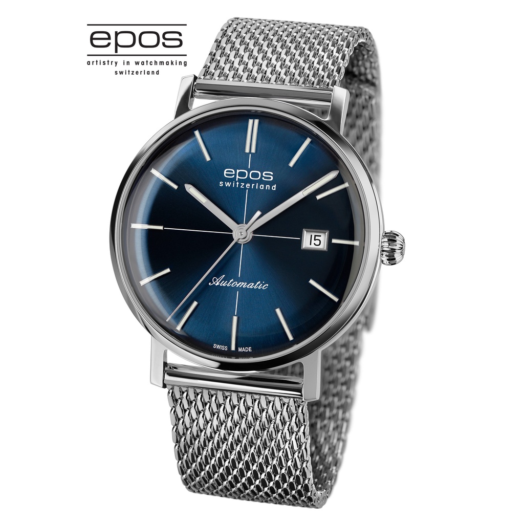 EPOS Originale 3437 steel - blue dial Bracelet | Shopee Malaysia