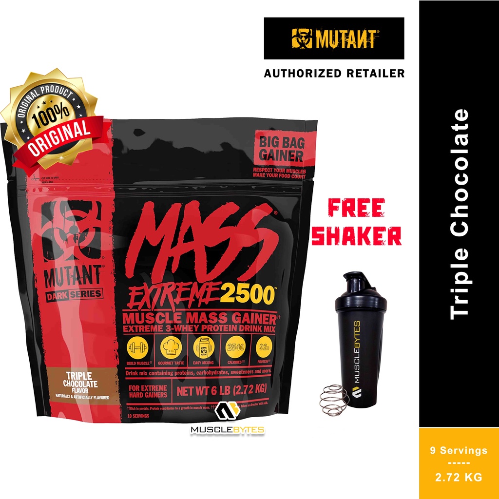 Mutant - Mass xXxTREME 2500 [9 Servings / 2.72KG] | Shopee Malaysia