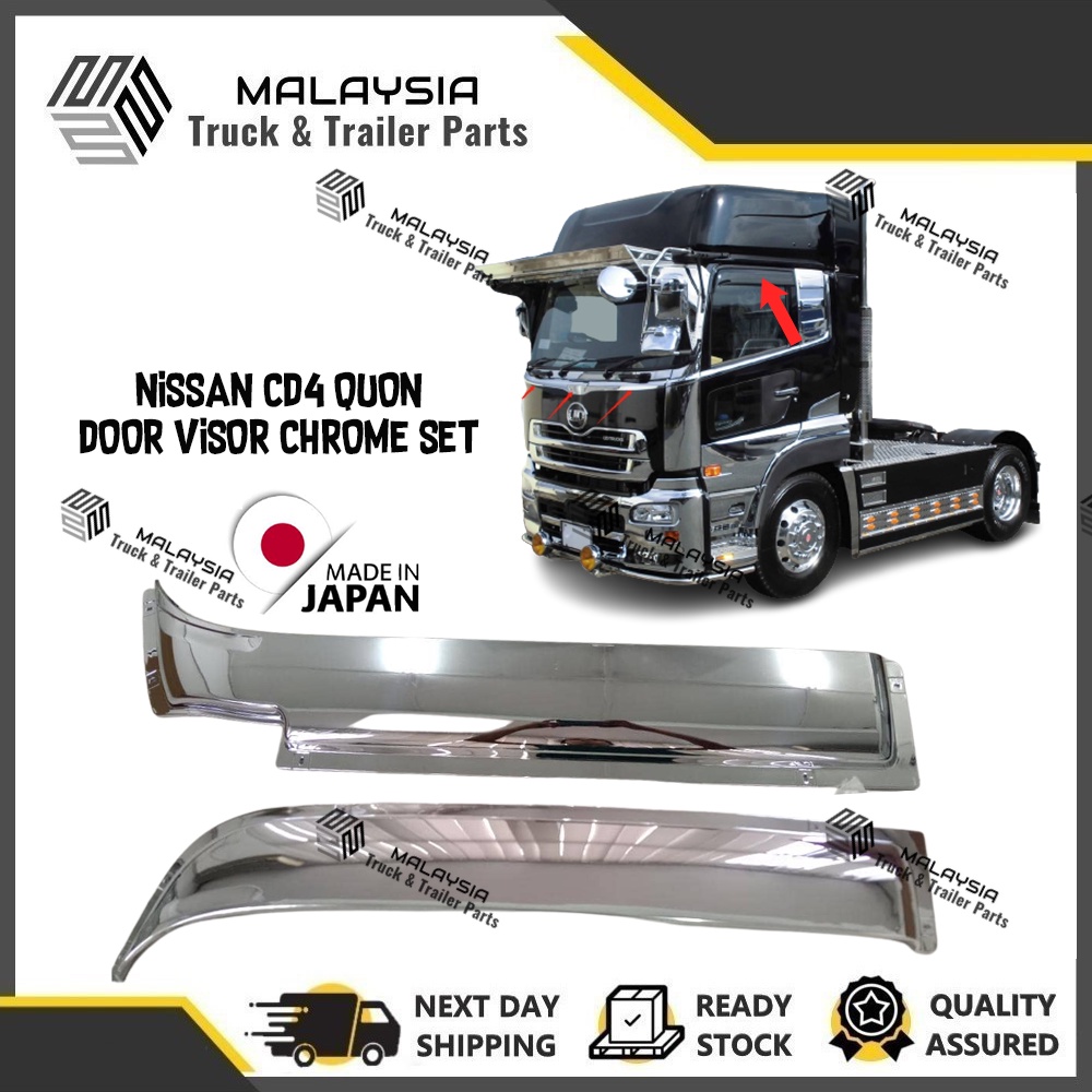 NISSAN QUON CD4 DOOR VISOR CHROME SET | Shopee Malaysia