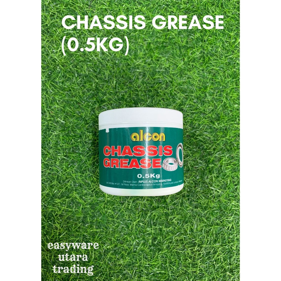 ALCON CHASSIS GREASE/OSCAR GREASE/GREASE 0.5KG/MINYAK GREASE | Shopee ...