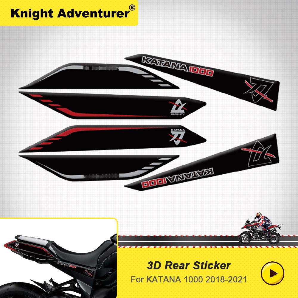 Motorcycle 3D sticker Rear Fairing stickers Motorcycle tail decorative ...